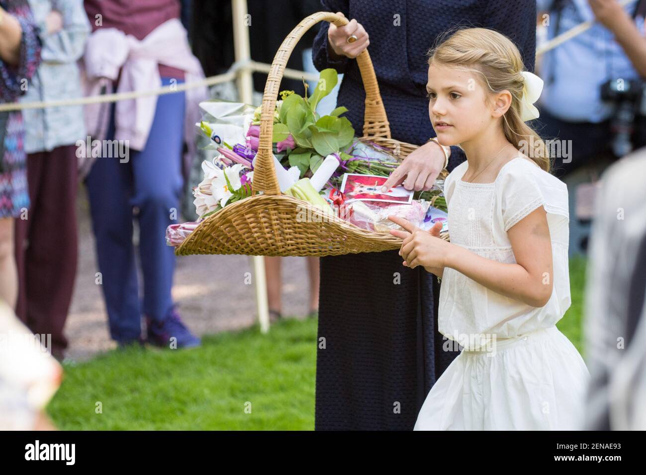 Princess Estelle during the festivities for the Crown Princess her 42nd ...