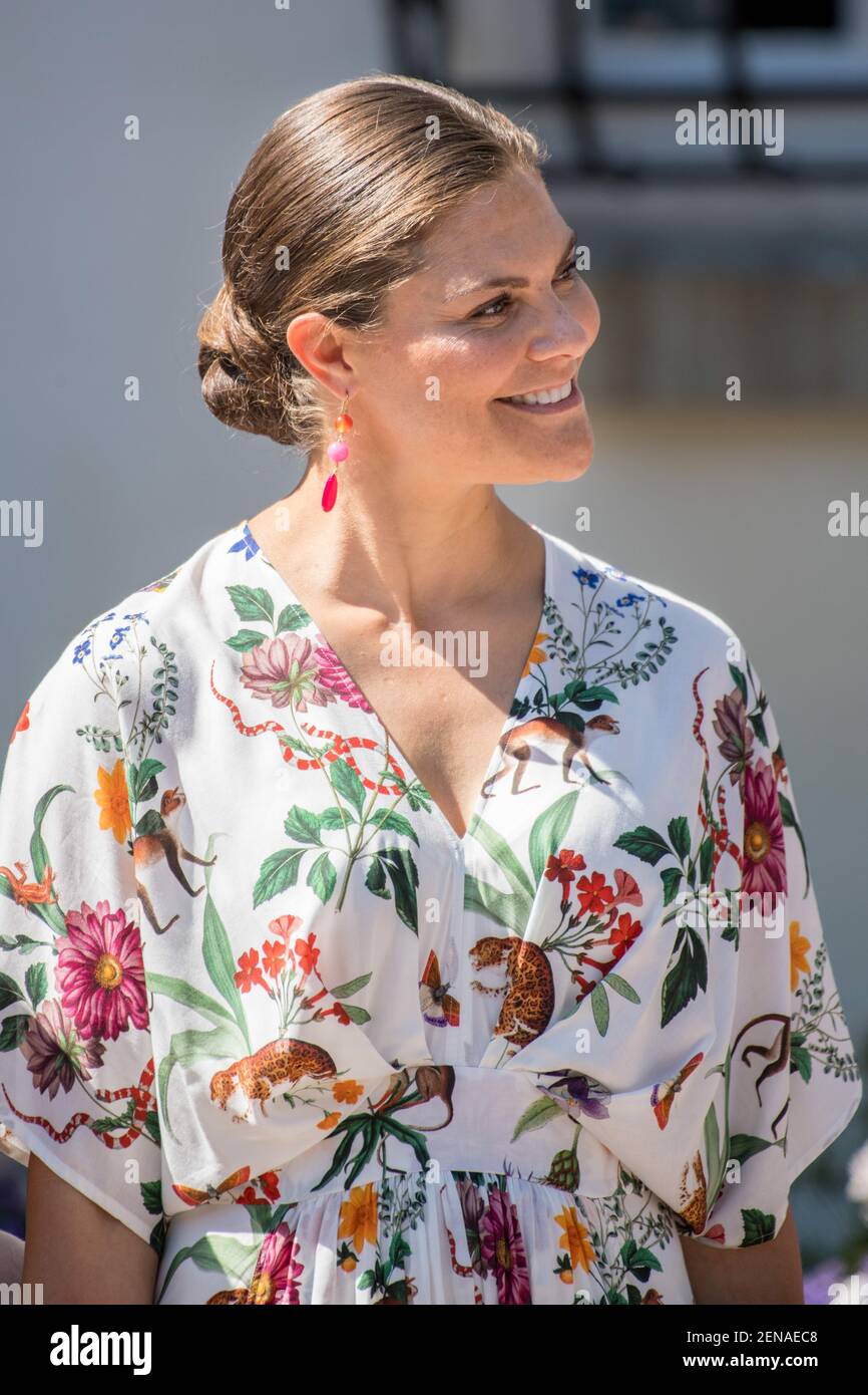Crown Princess Victoria during the festivities for the Crown Princess ...