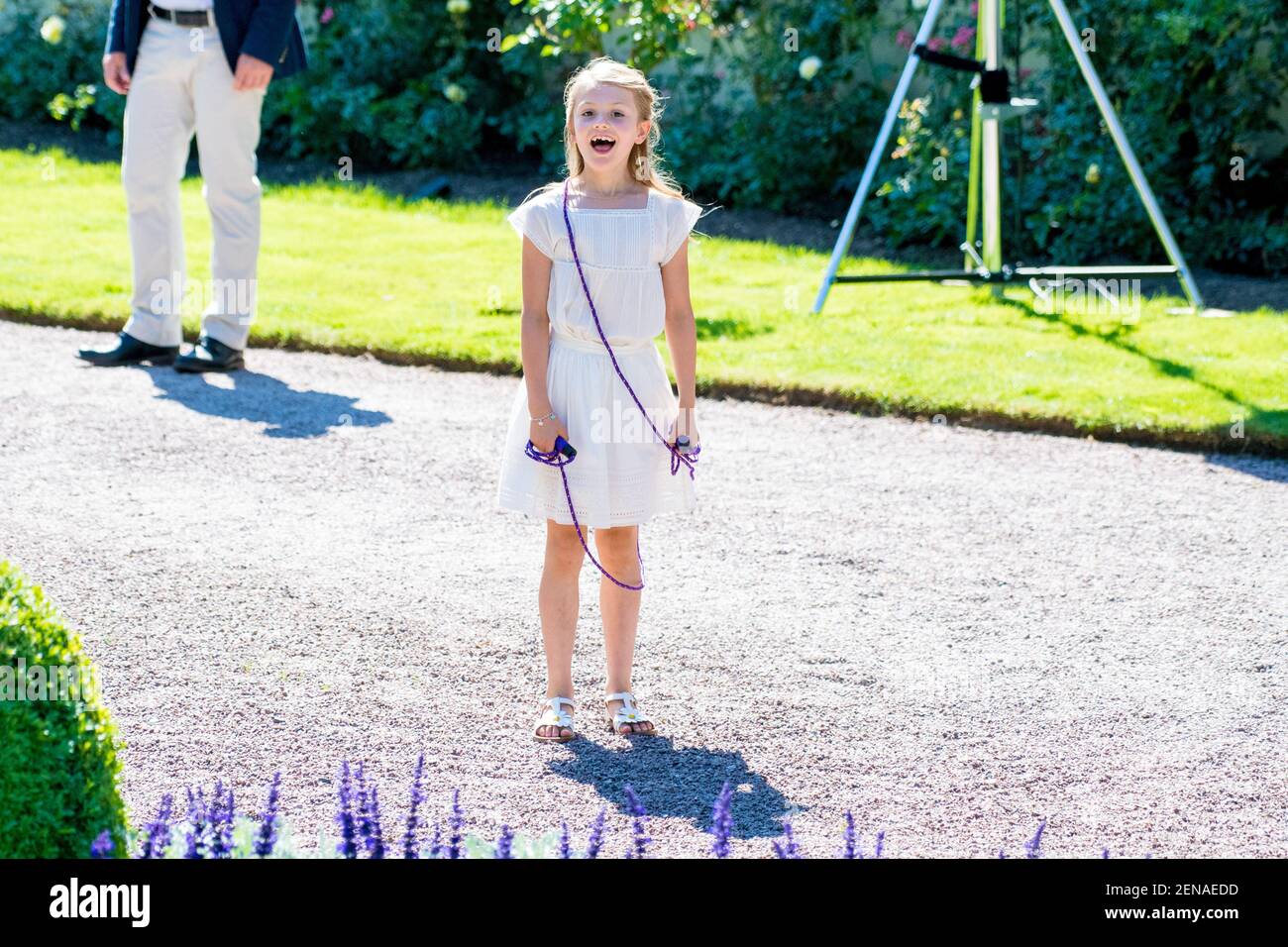 Princess Estelle during the festivities for the Crown Princess her 42nd ...