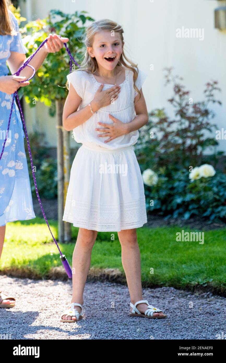 Princess Estelle during the festivities for the Crown Princess her 42nd ...