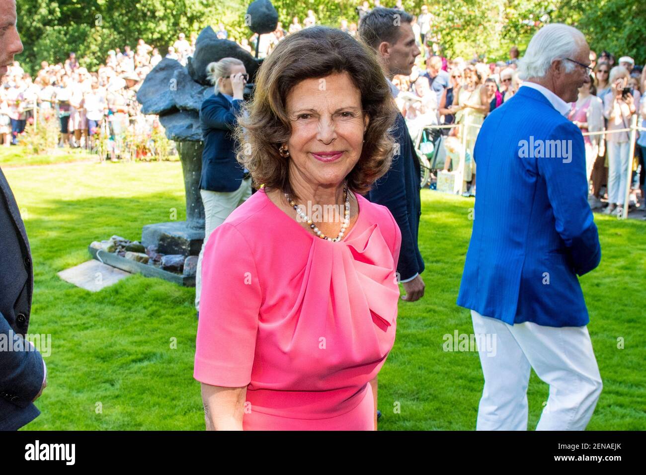Queen Silvia during the festivities for the Crown Princess her 42nd ...