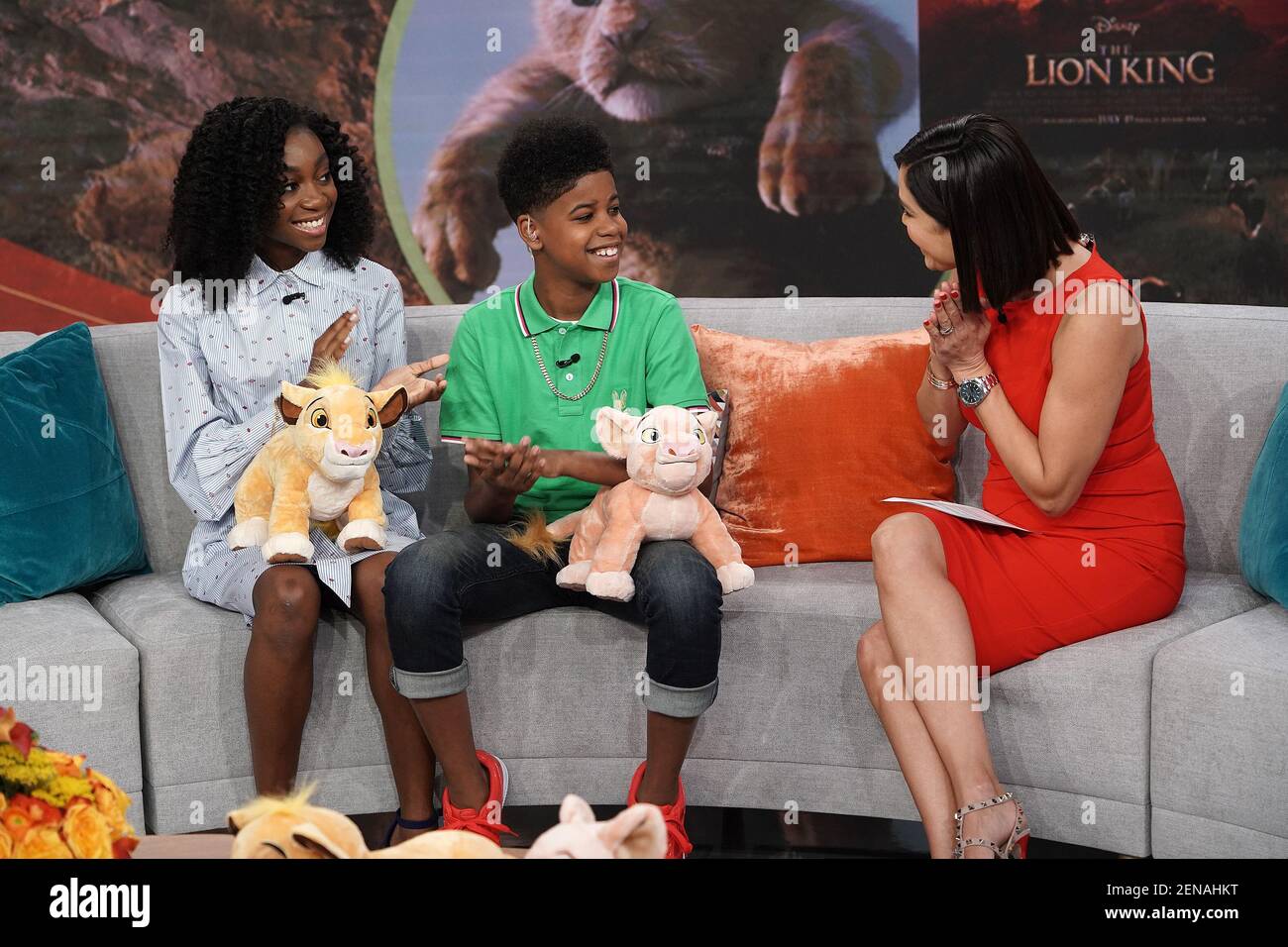 MIAMI, FL - JUL 15: Actress Shahadi Wright Joseph the voice of young ...