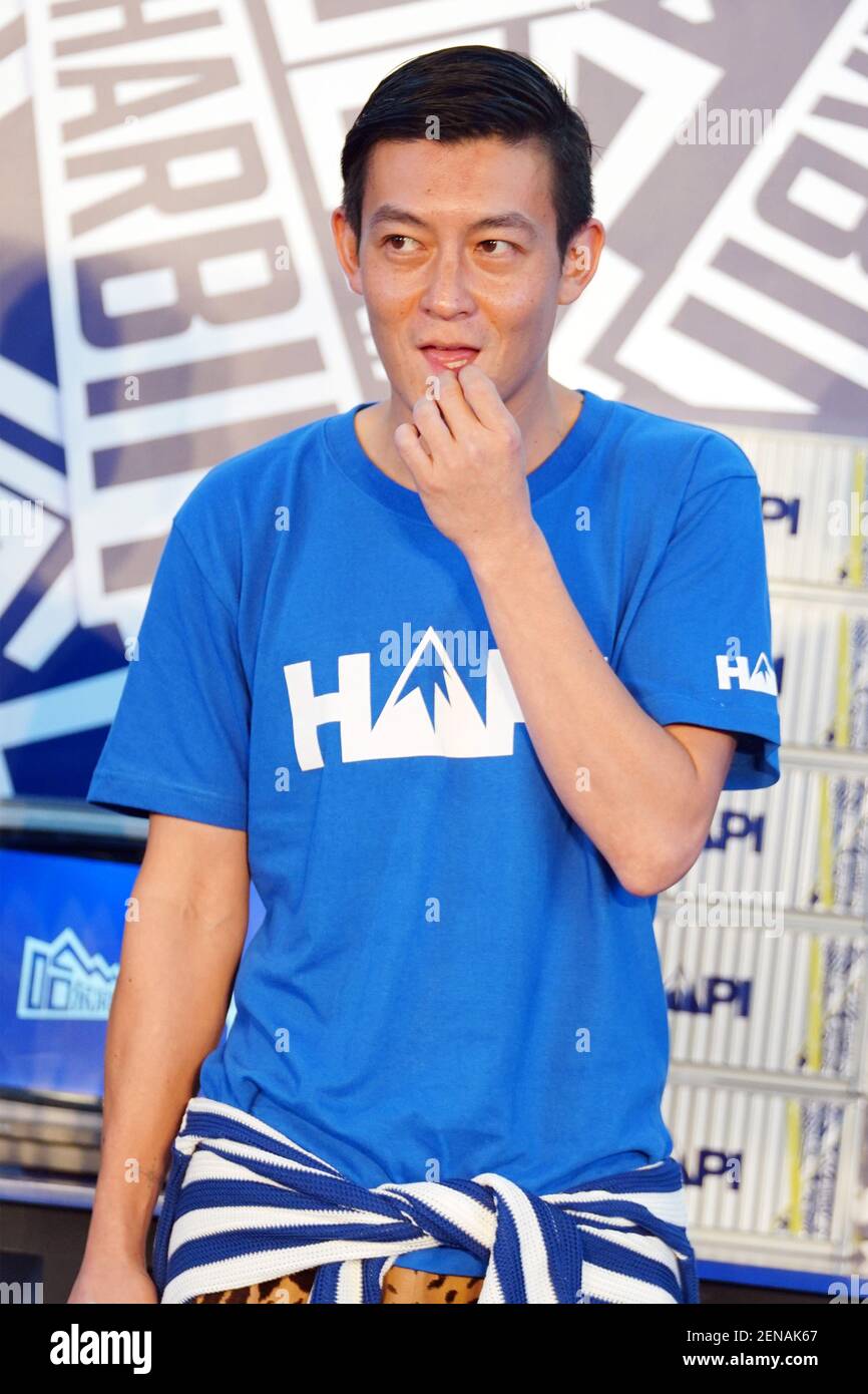 Hong Kong-Canadian actor and rapper Edison Chen attends a promotional ...