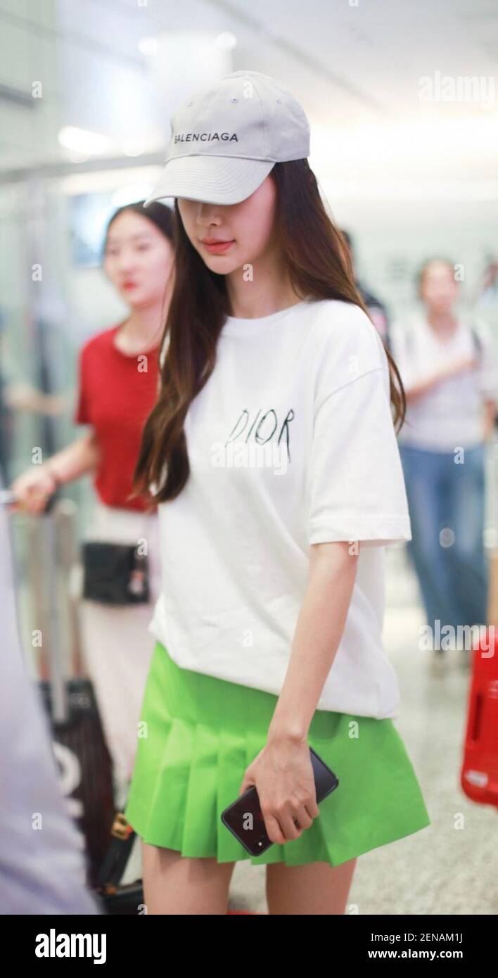 Shanghai, China - July 16 2019: Chinese actress Angelababy at Shanghai ...