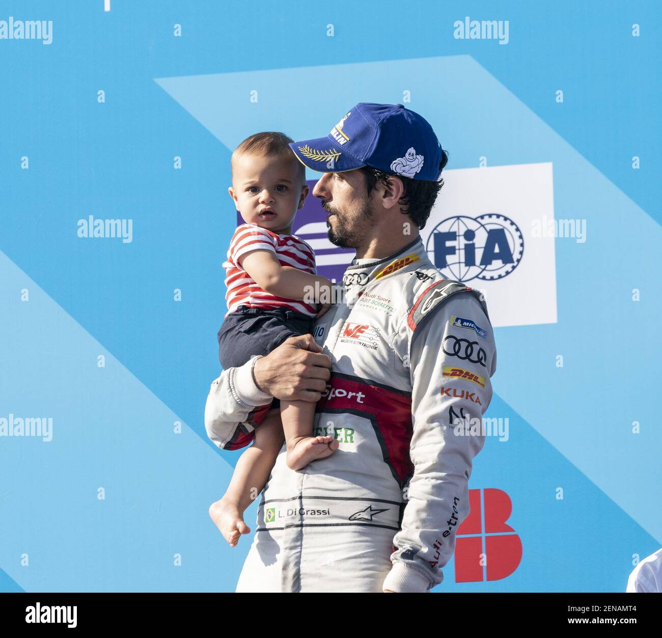(7/14/2019) Lucas Di Grassi of ABT Schaeffler team won overall 3rd ...