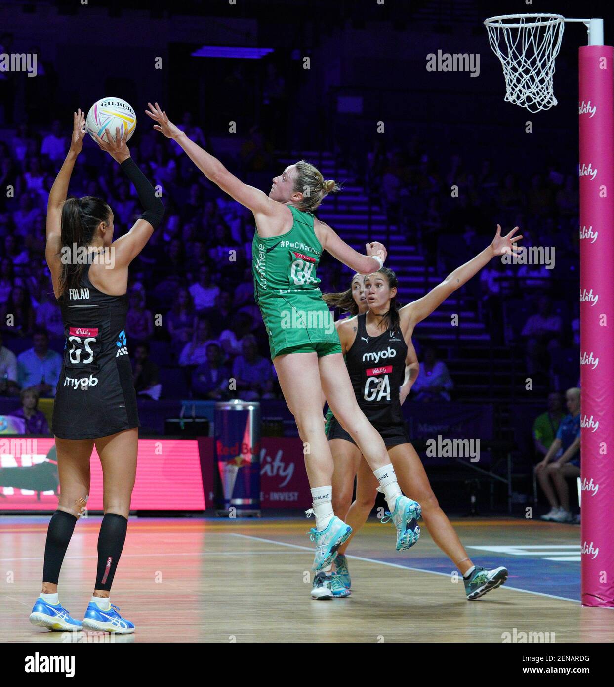 Gemma Lawlor (IRL) in action during Vitality Netball World Cup 2019 at ...