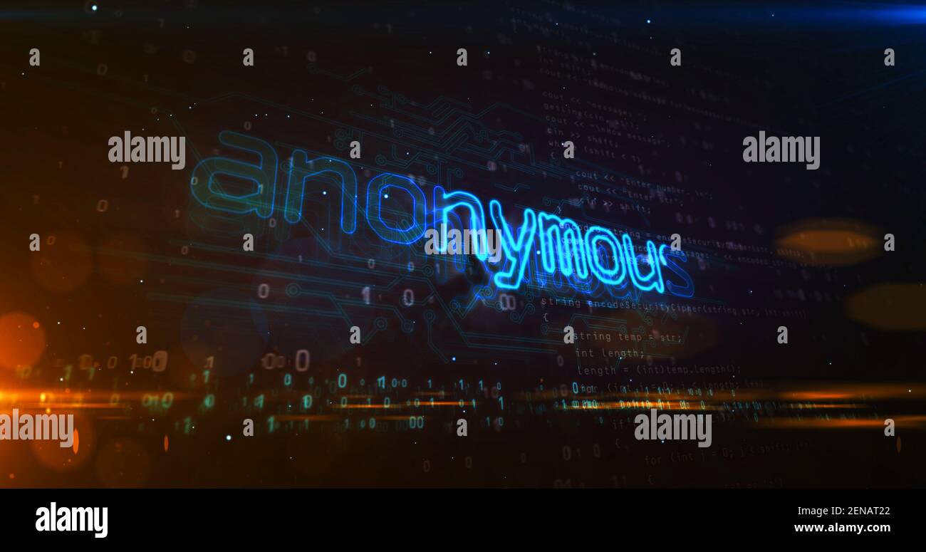 Anonymous concept, cyber crime, darknet, identity, hacking and privacy ...