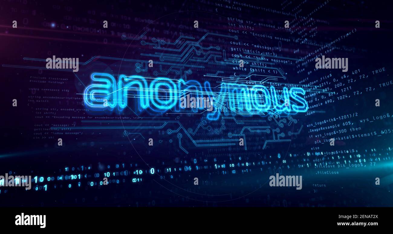 Anonymous concept, cyber crime, darknet, identity, hacking and privacy ...