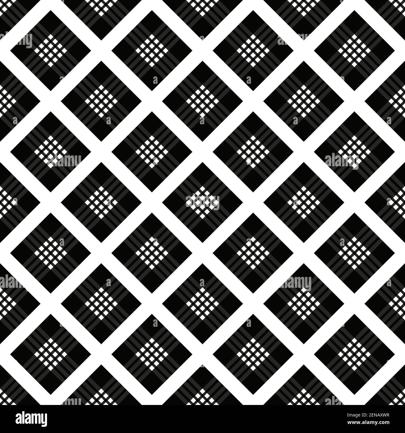 Abstract geometric black and white seamless pattern for web page ...