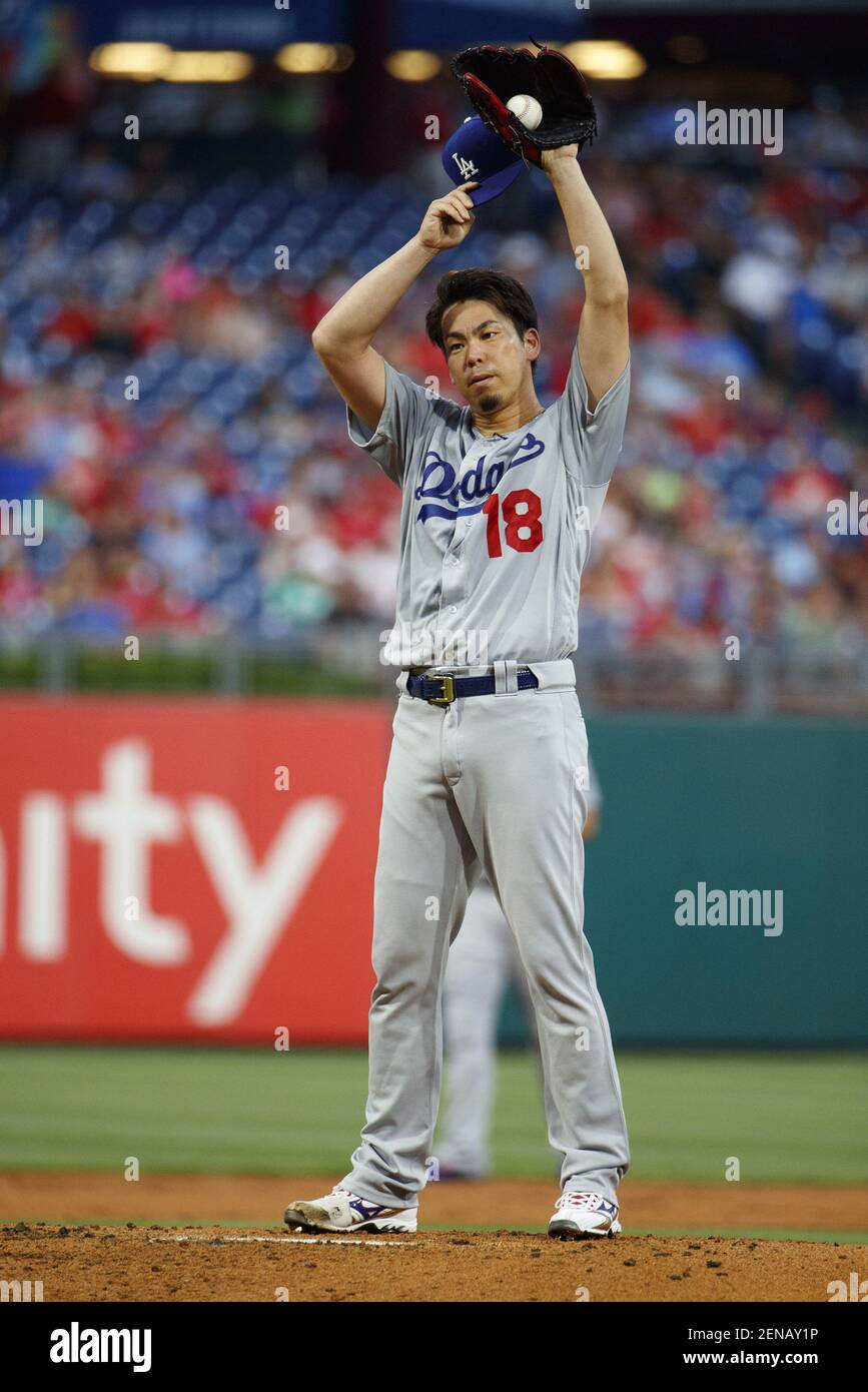 July 17, 2019: Los Angeles Dodgers starting pitcher Kenta Maeda (18 ...