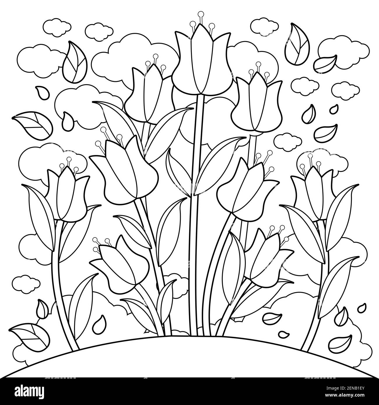 Green natural farm plant Black and White Stock Photos & Images - Alamy