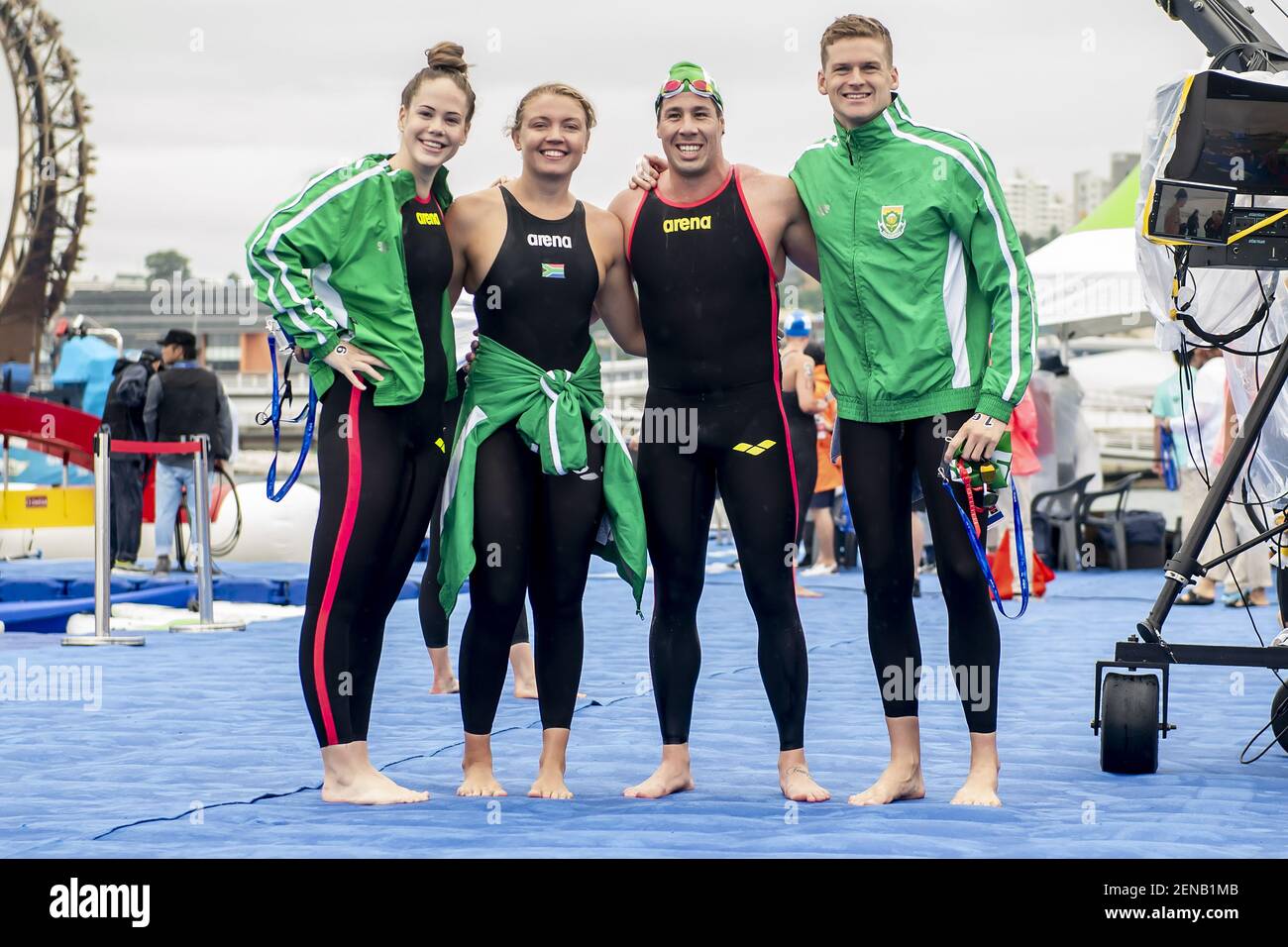 MARAIS Danie, WEBER Michelle, HO Chad, KINGHORN Robyn RSA Yeosu South ...