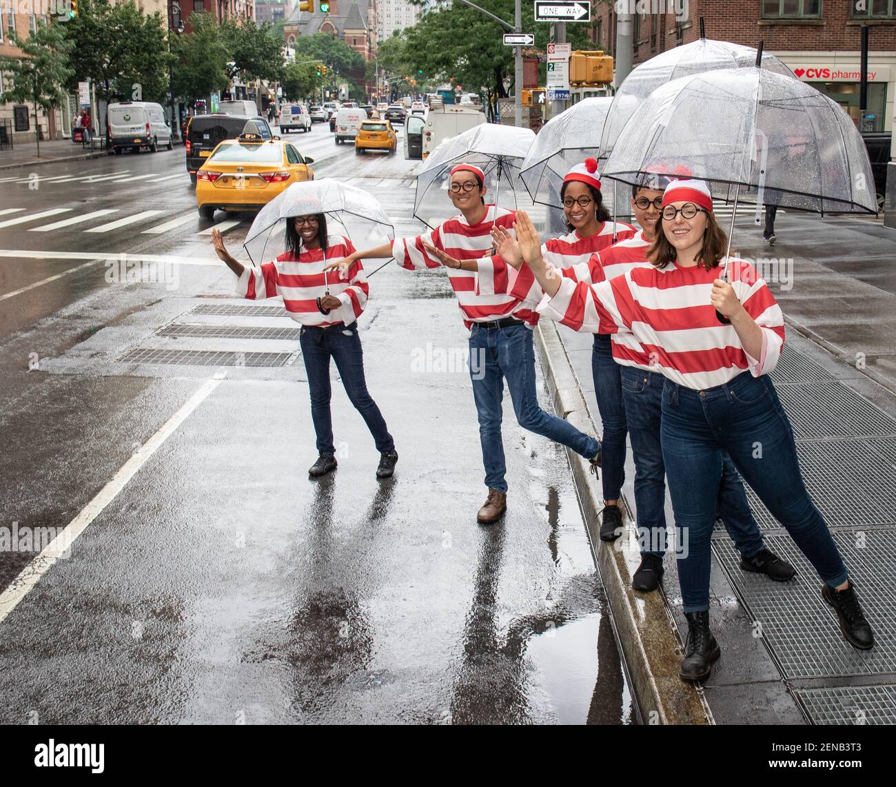 Waldo look-alikes take over NYC in celebration of National 'Where's ...