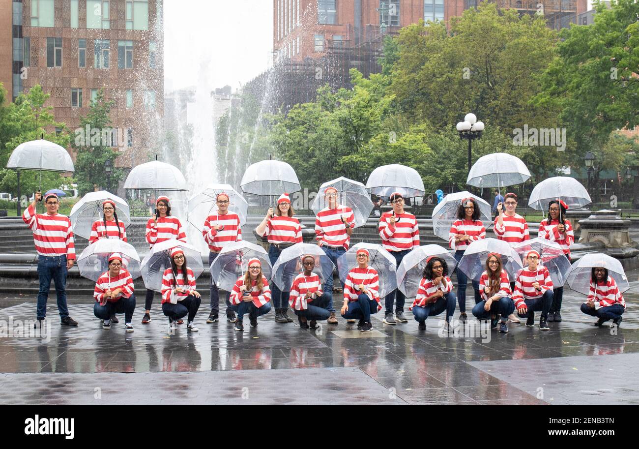 Waldo look-alikes take over NYC in celebration of National "Where's ...
