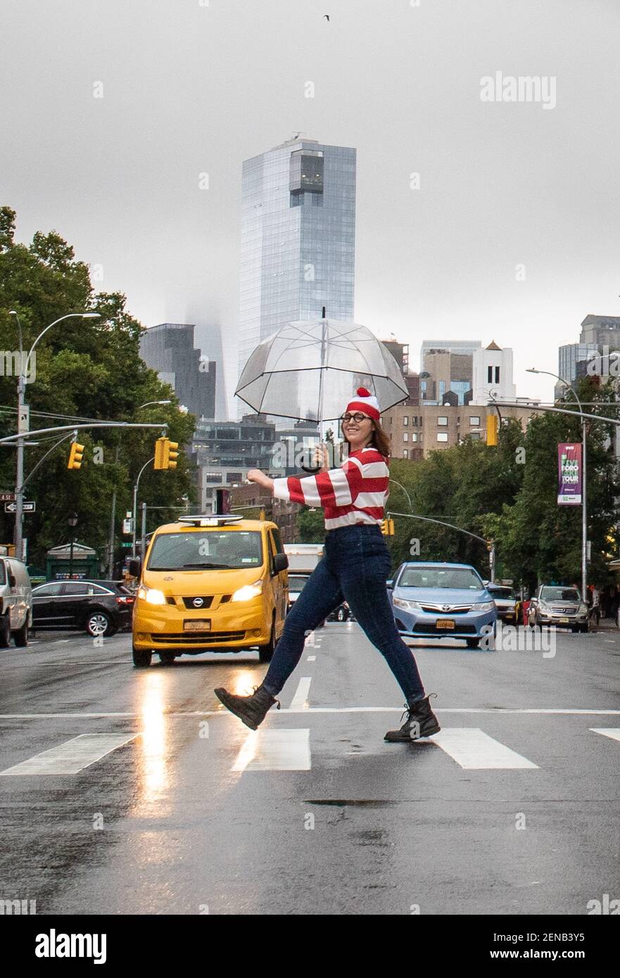 Waldo look-alikes take over NYC in celebration of National 'Where's ...