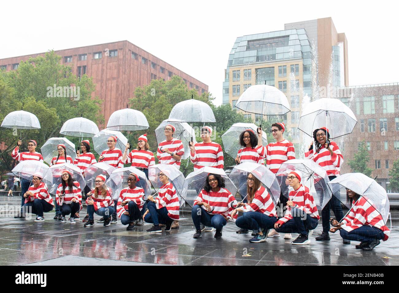 Waldo look-alikes take over NYC in celebration of National 'Where's ...