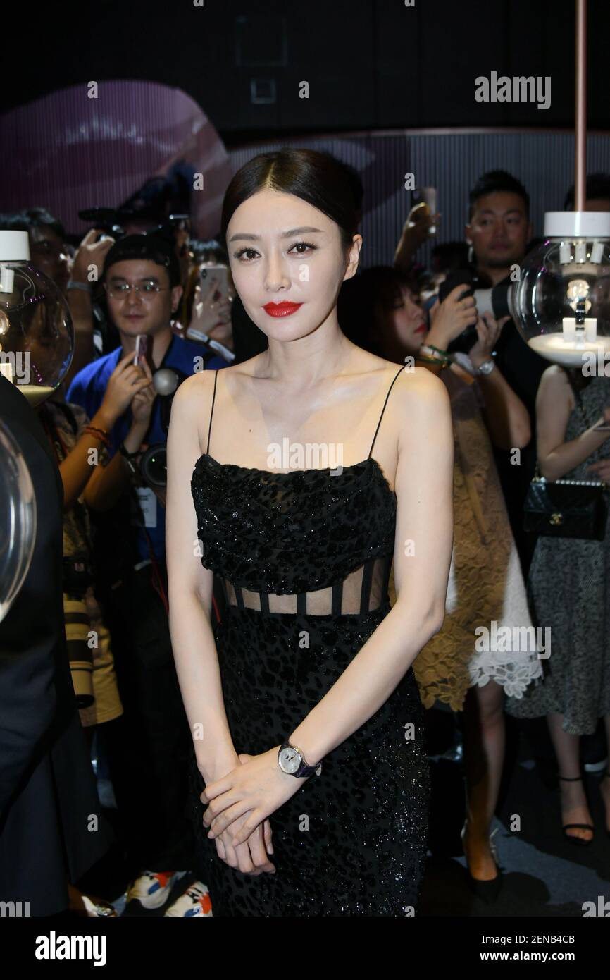 Chinese actress Qin Lan attends a press conference for Montblanc new ...