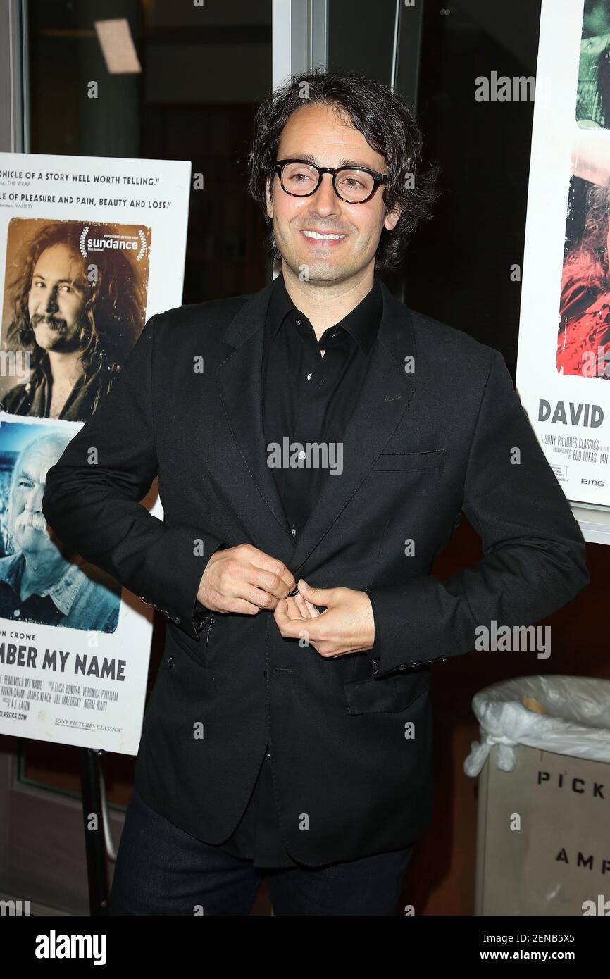 A. J. Eaton attends the Premiere Of Sony Pictures Classics David Crosby ...