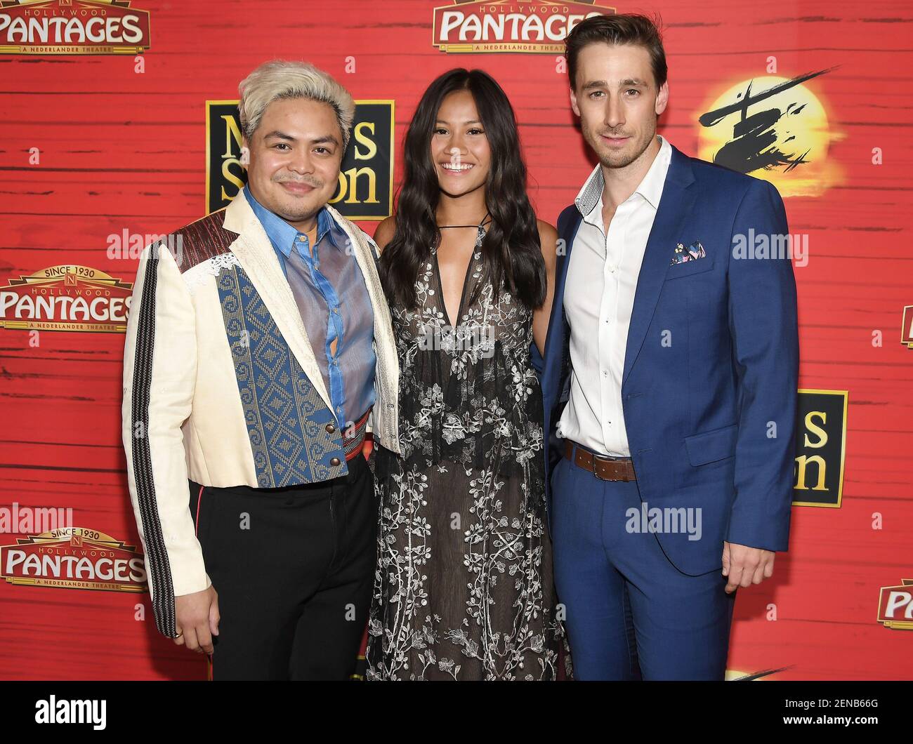 (L-R) Lead Cast members Red Concepcion, Emily Bautista and Anthony ...