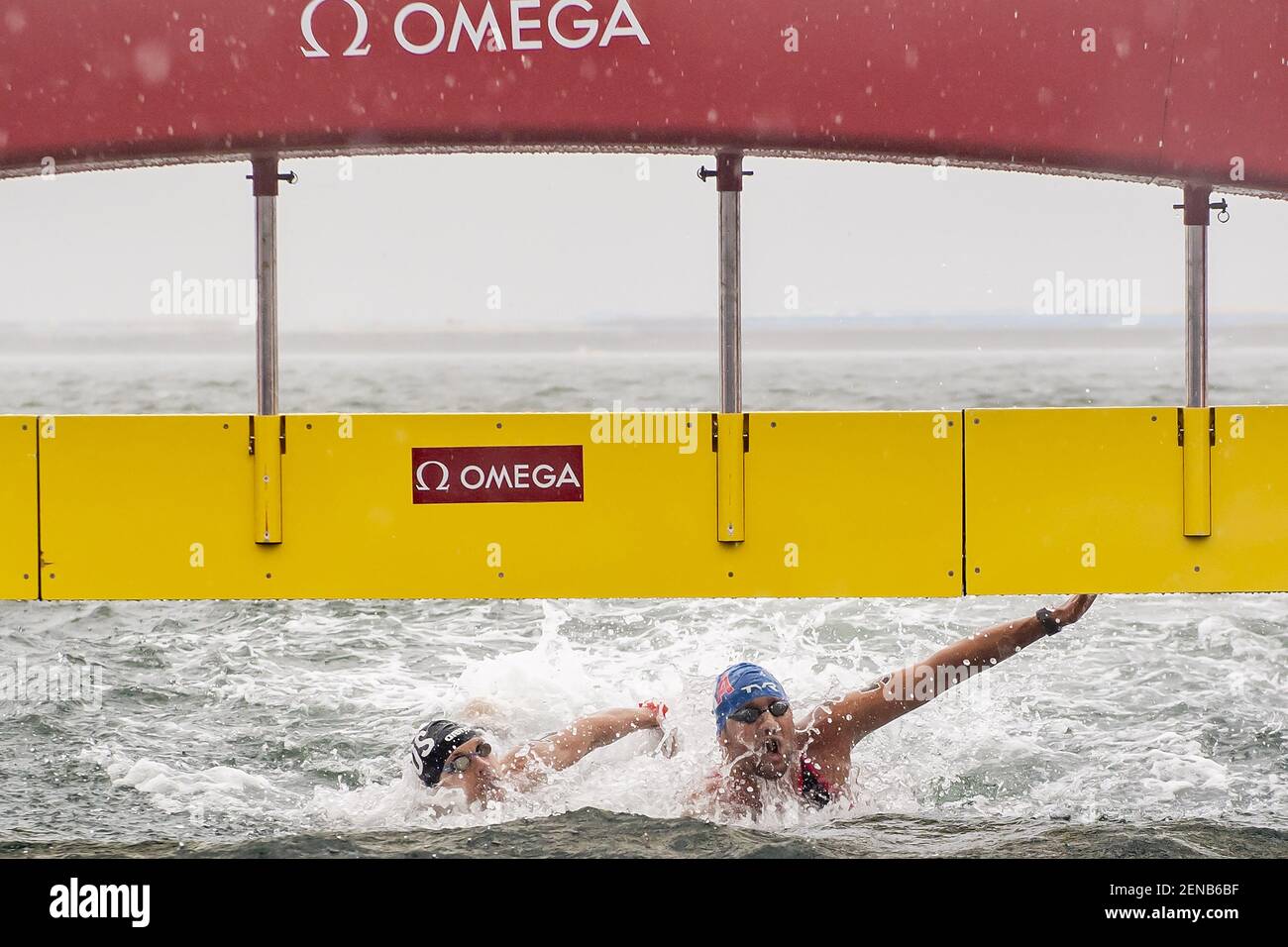 REYMOND Axel FRA Gold Medal, BELYAEV Kirill RUS Silver Medal Yeosu South Korea 19/07/2019 Open ...