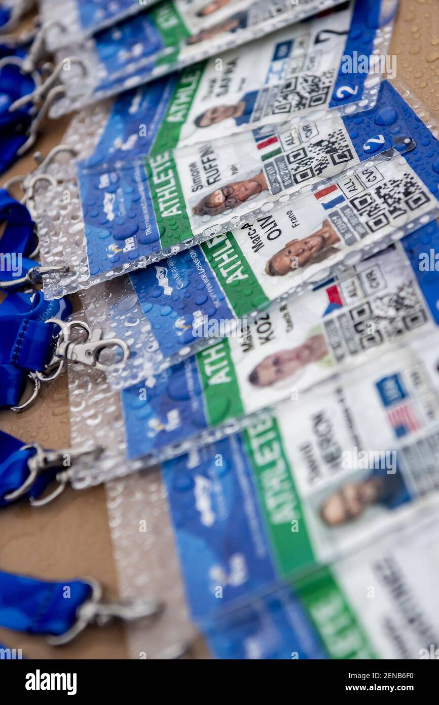 Accreditation Card Yeosu South Korea 19/07/2019 Open Water Men's 25KM ...