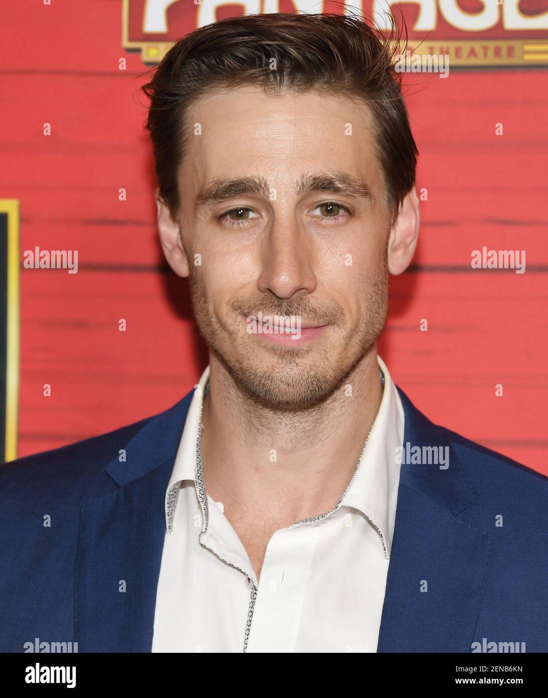 Anthony Festa arrives at the Opening Night of the U.S. National Tour of ...