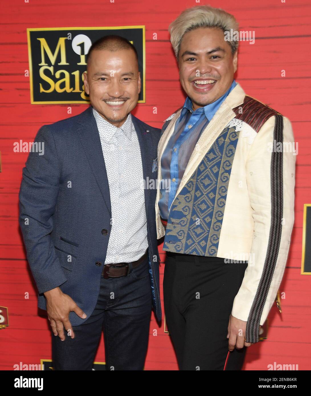 (L-R) Jon Jon Briones and Red Concepcion at the Opening Night of the U ...