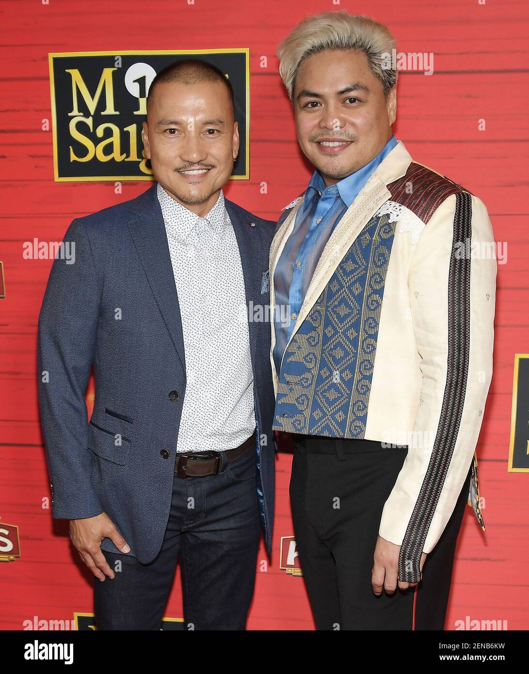 (L-R) Jon Jon Briones and Red Concepcion at the Opening Night of the U ...