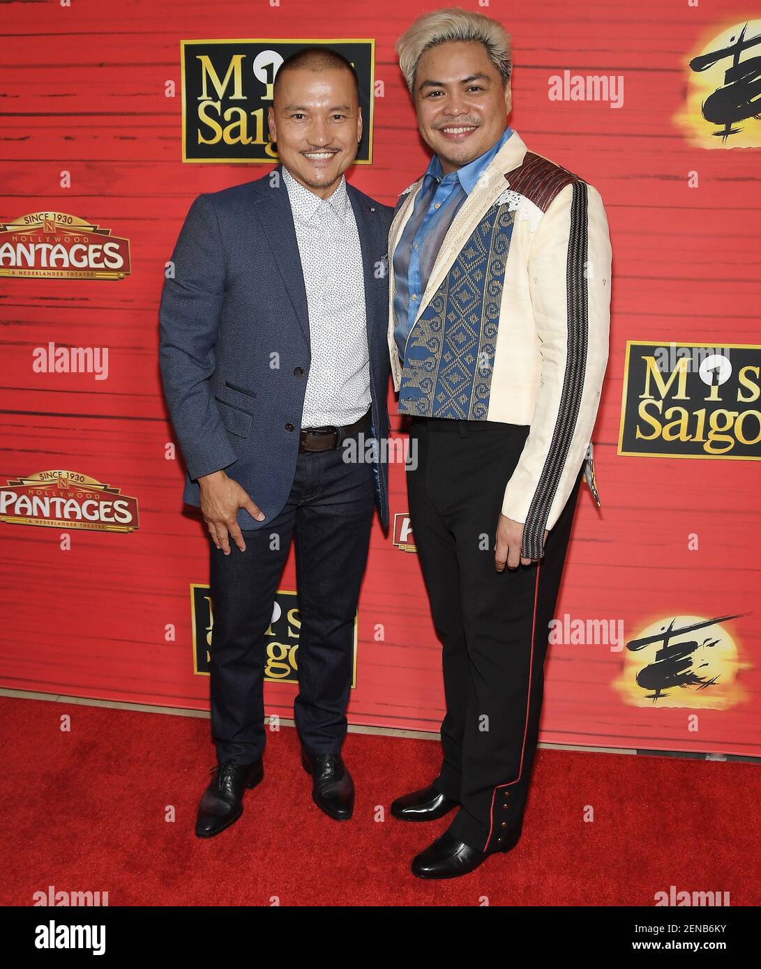 (L-R) Jon Jon Briones and Red Concepcion at the Opening Night of the U ...