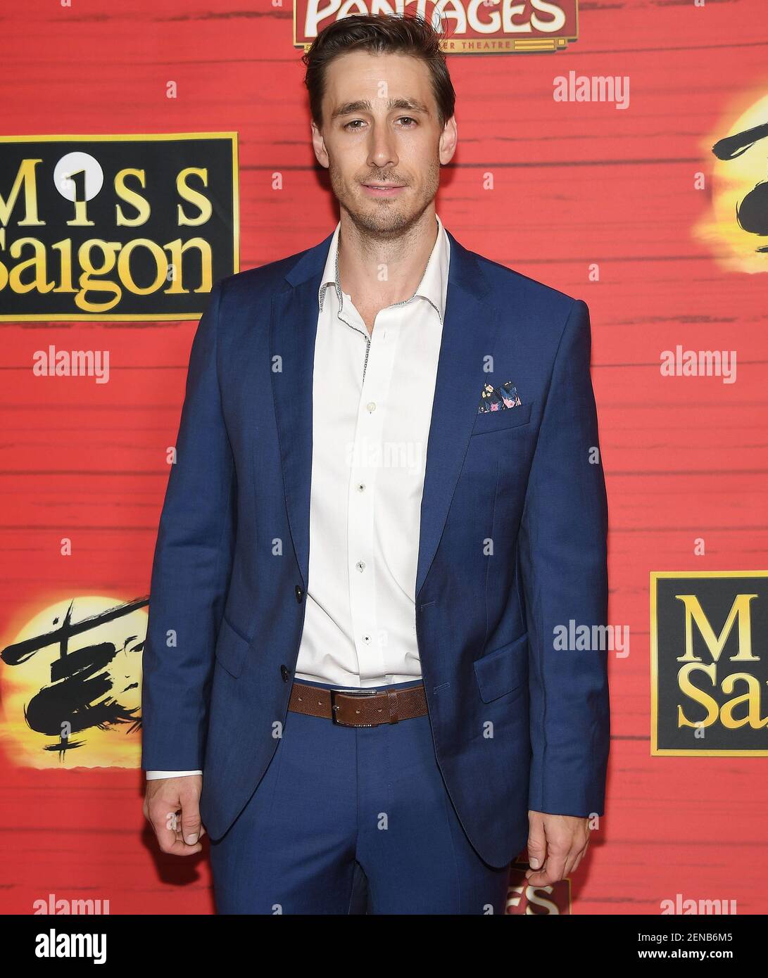 Anthony Festa arrives at the Opening Night of the U.S. National Tour of ...