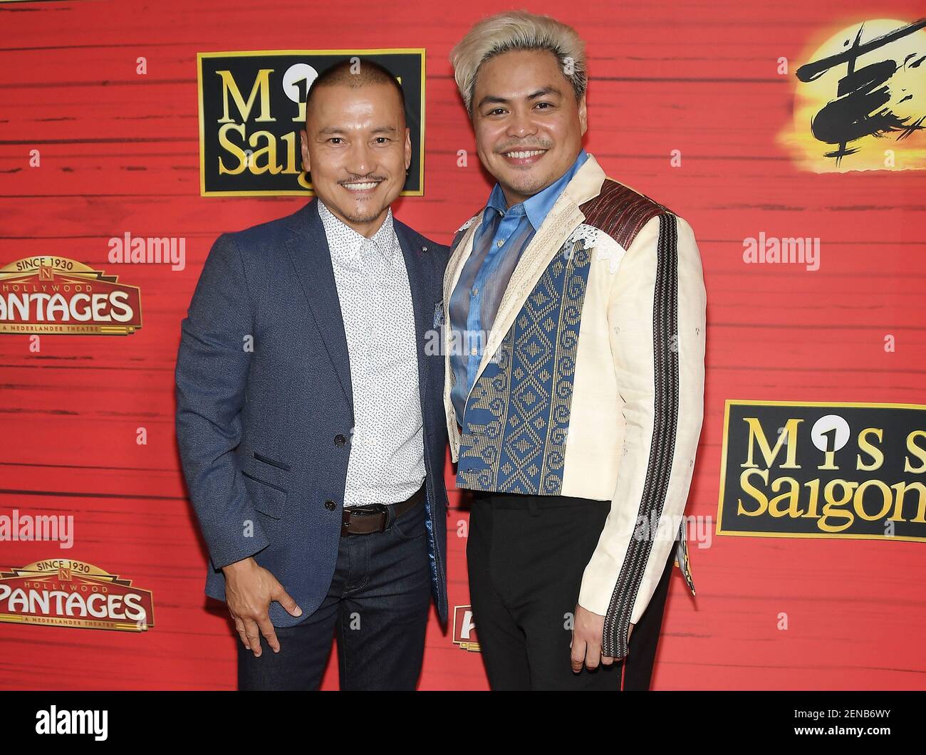 (L-R) Jon Jon Briones and Red Concepcion at the Opening Night of the U ...