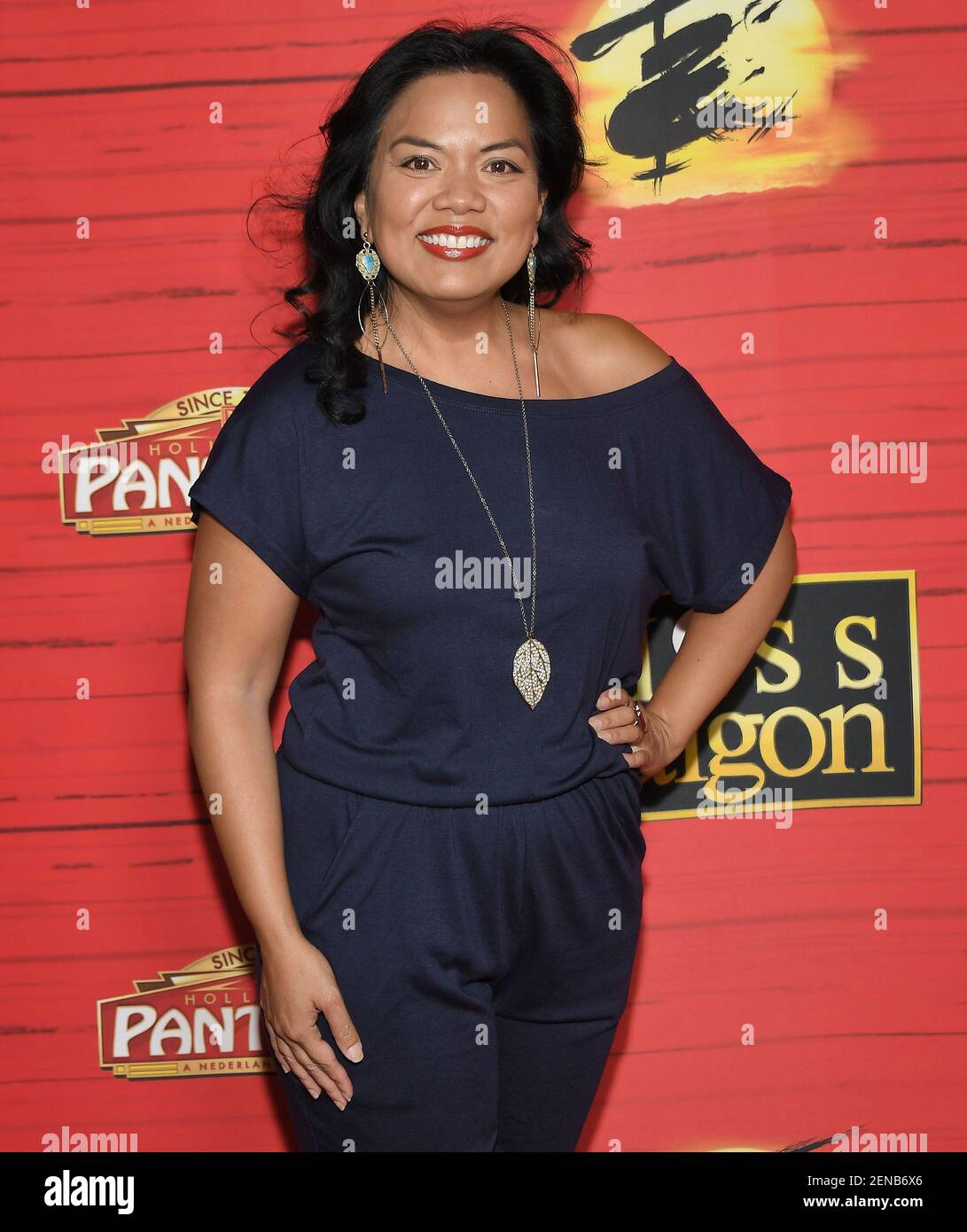 Melody Butiu arrives at the Opening Night of the U.S. National Tour of ...