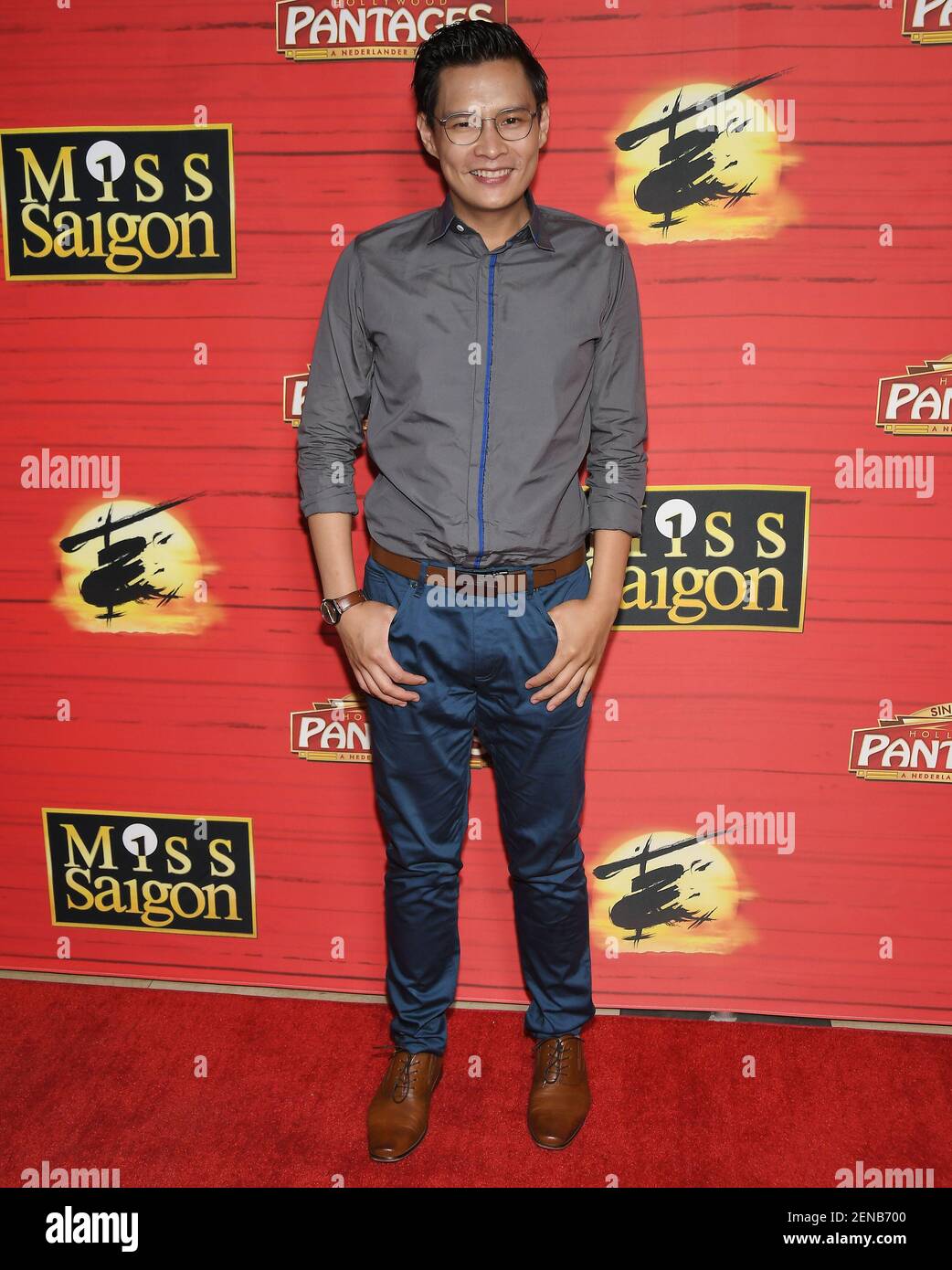 Jaime Barcelon arrives at the Opening Night of the U.S. National Tour ...