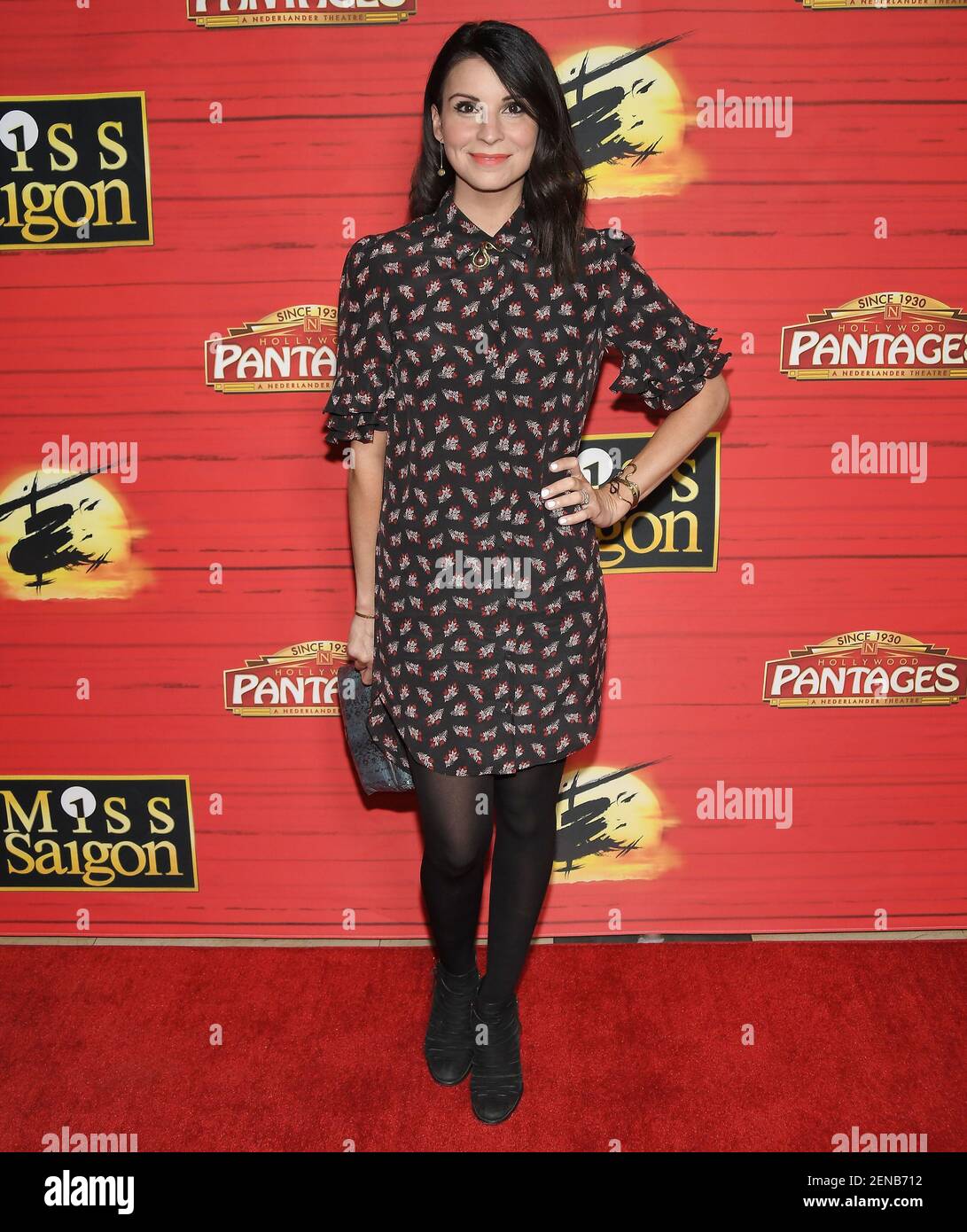 Beth Dover arrives at the Opening Night of the U.S. National Tour of ...