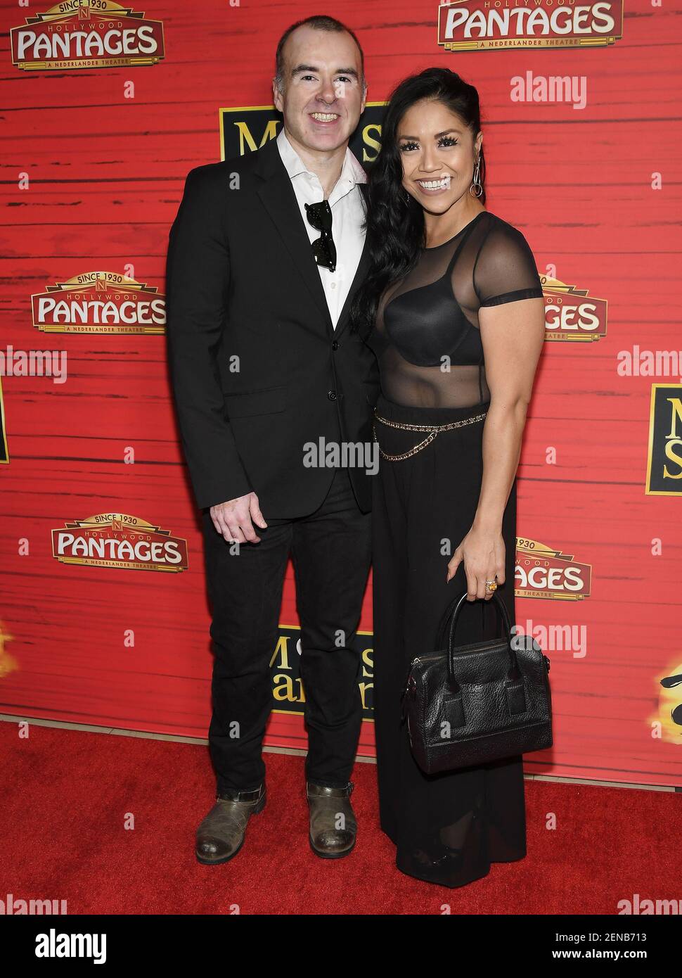 (L-R) Justin Best and Anthea Neri at the Opening Night of the U.S ...