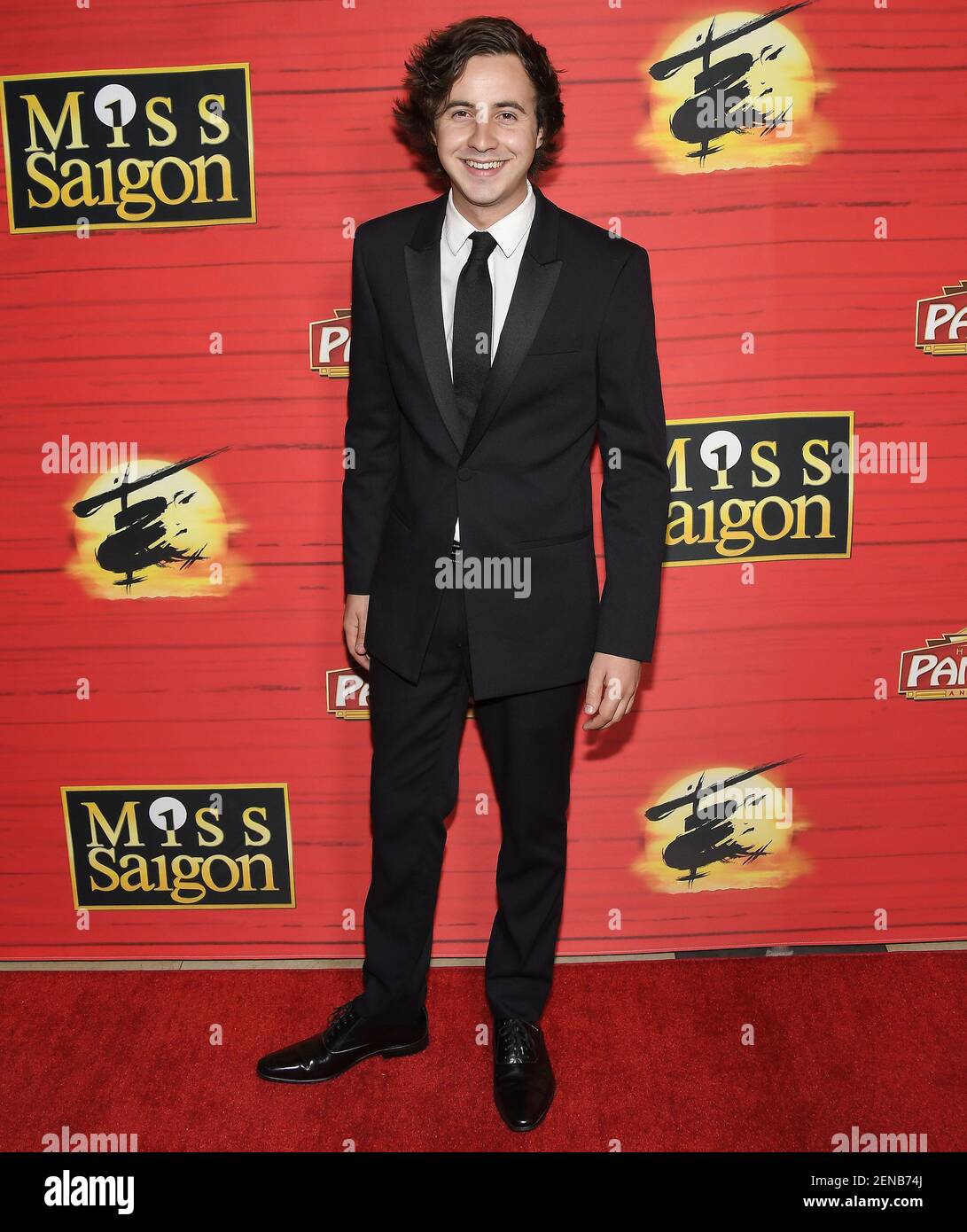 Nicholas Coombe arrives at the Opening Night of the U.S. National Tour ...