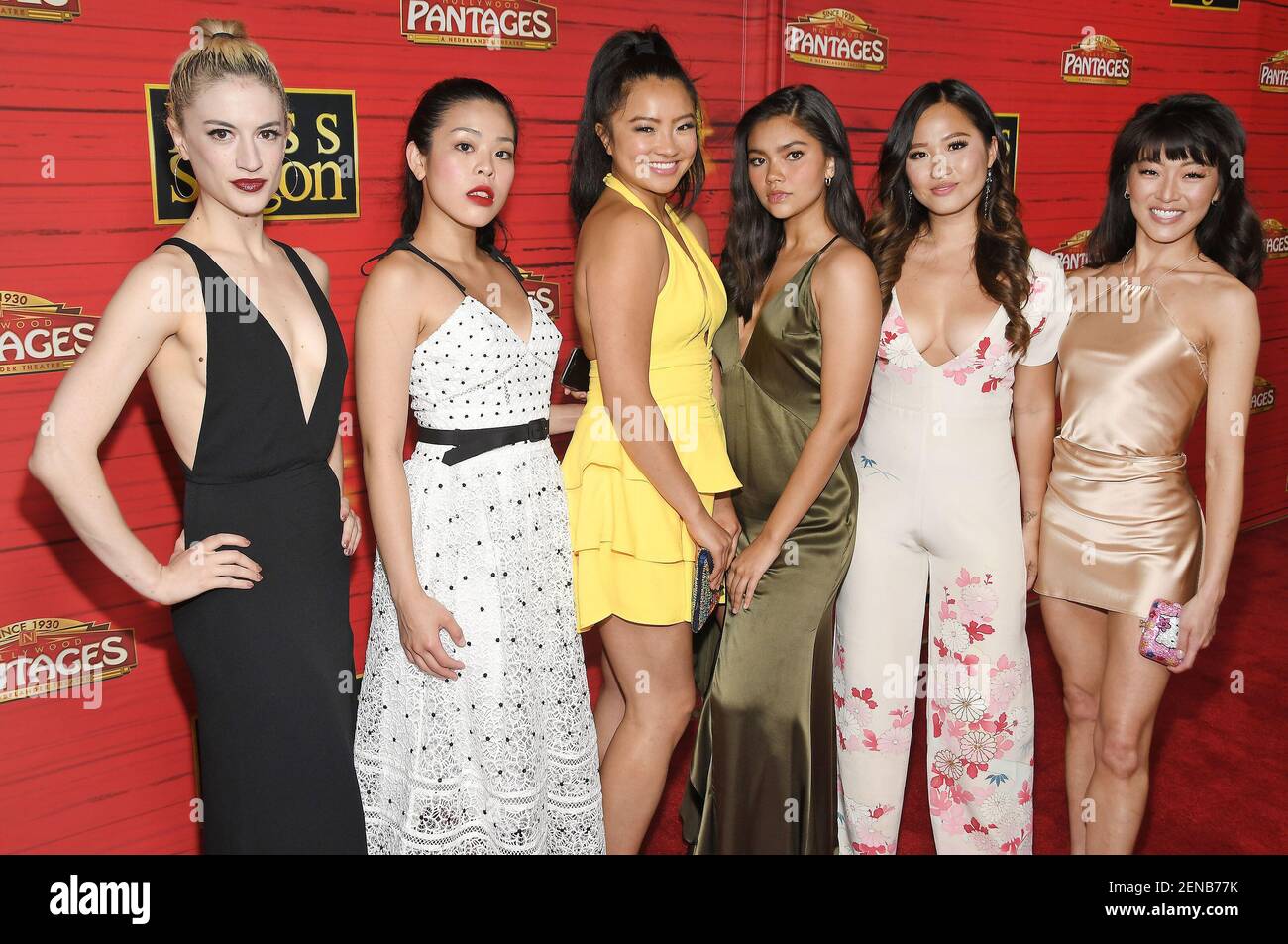 MISS SAIGON Female Ensemble Cast at the Opening Night of the U.S ...