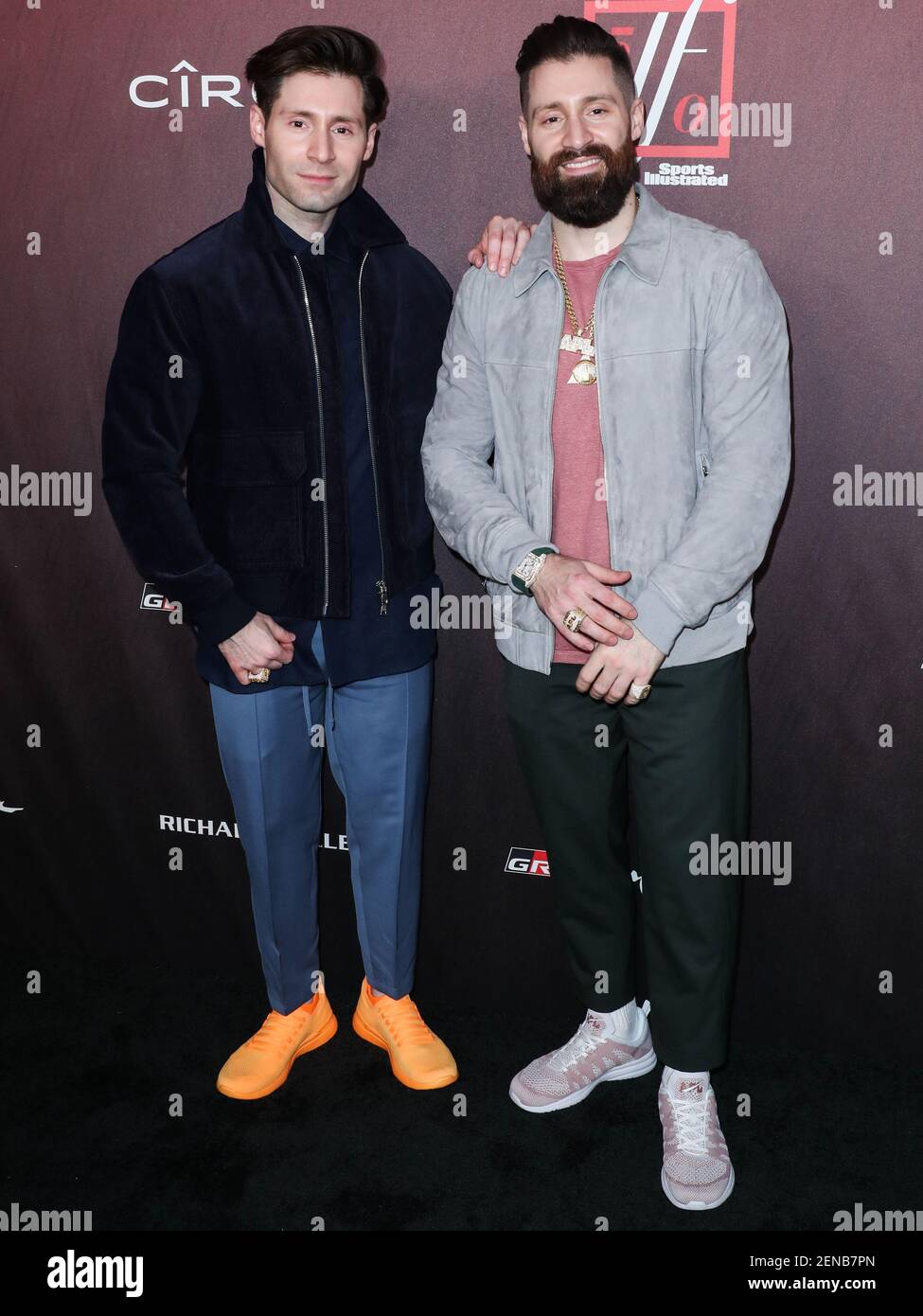 HOLLYWOOD, LOS ANGELES, CALIFORNIA, USA - JULY 18: Ryan Goldstein and ...