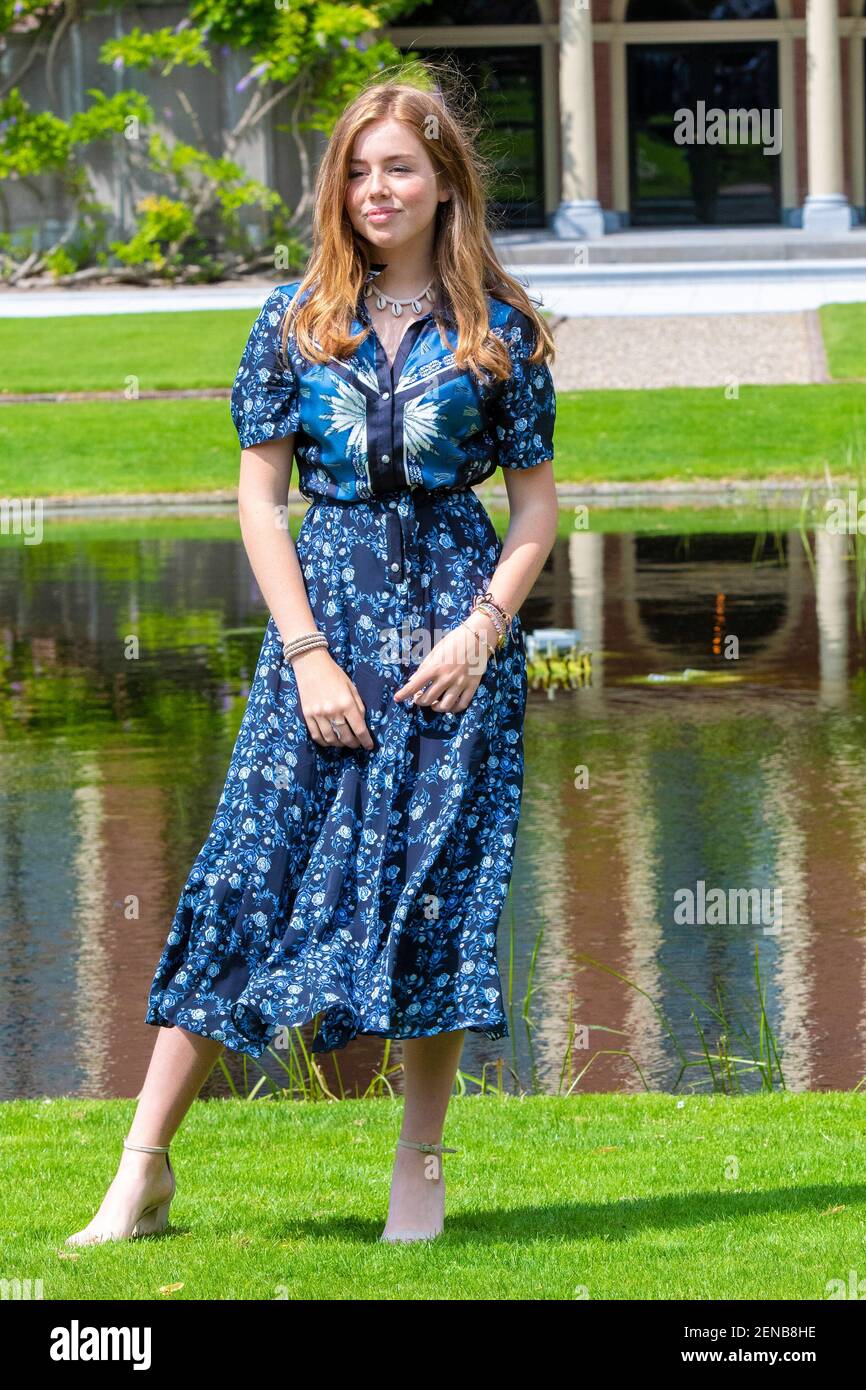 Princess Alexia during the annual summer photo session of 2019 a?t Huis ...