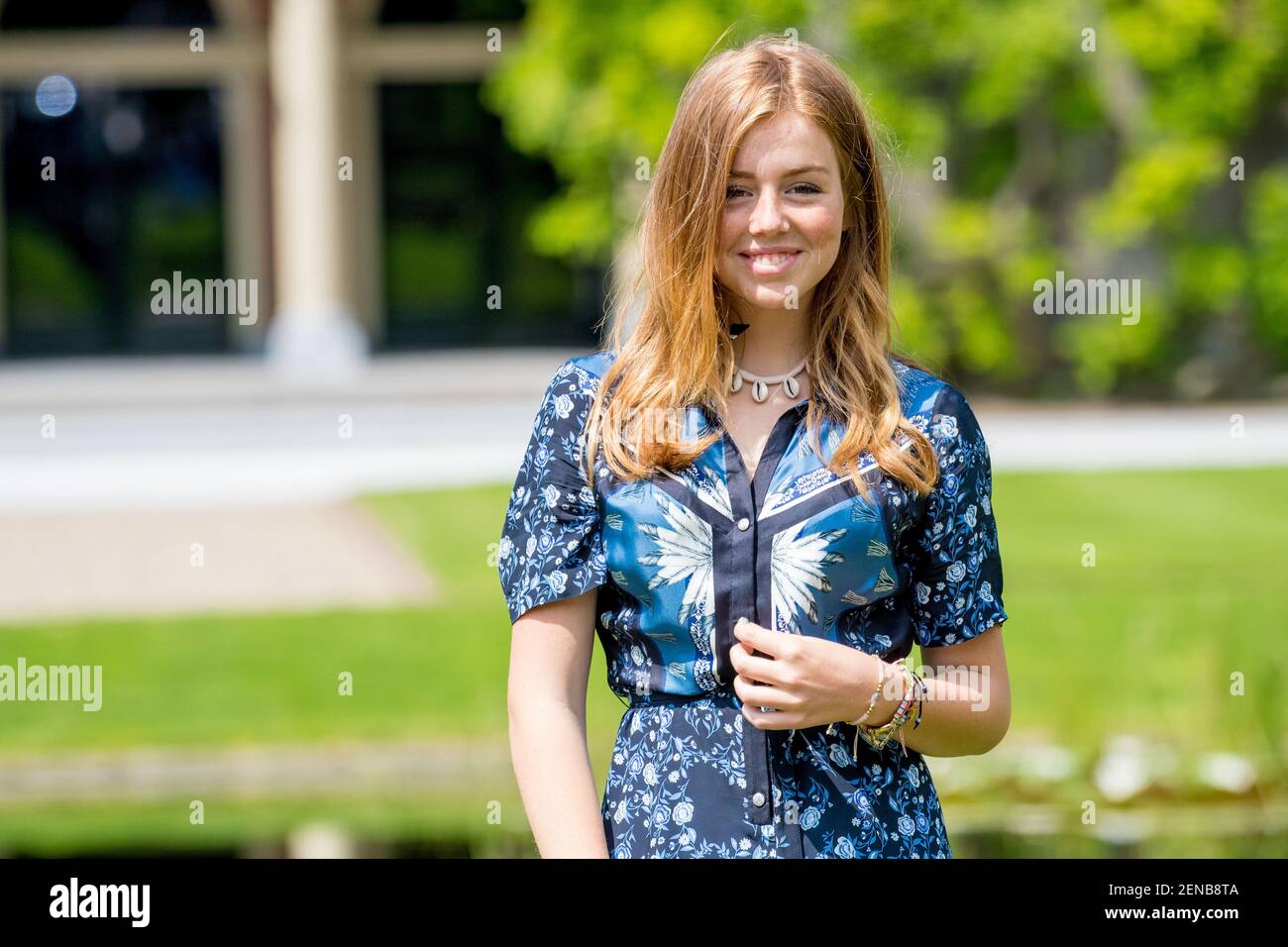 Princess Alexia during the annual summer photo session of 2019 a?t Huis ...
