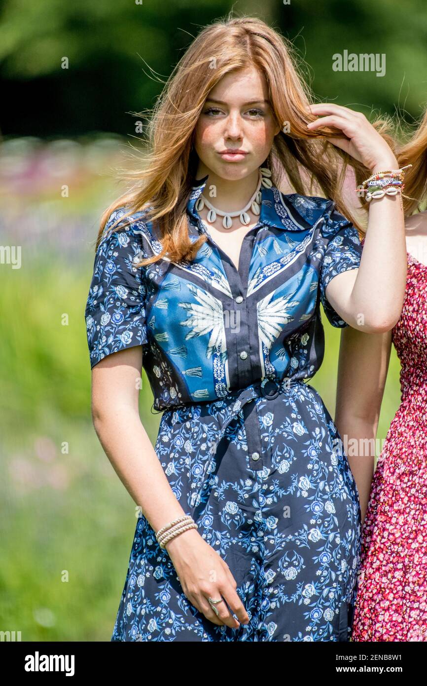 Princess Alexia during the annual summer photo session of 2019 a?t Huis ...