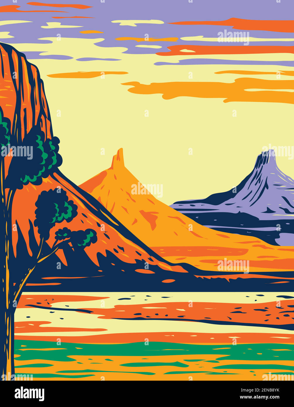 Monument peak Stock Vector Images - Alamy