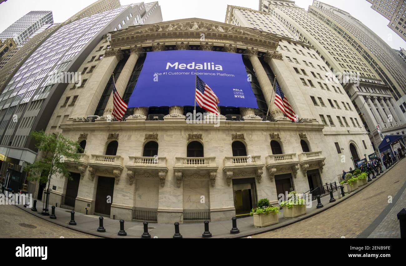 The New York Stock Exchange in Lower Manhattan in New York on Friday ...