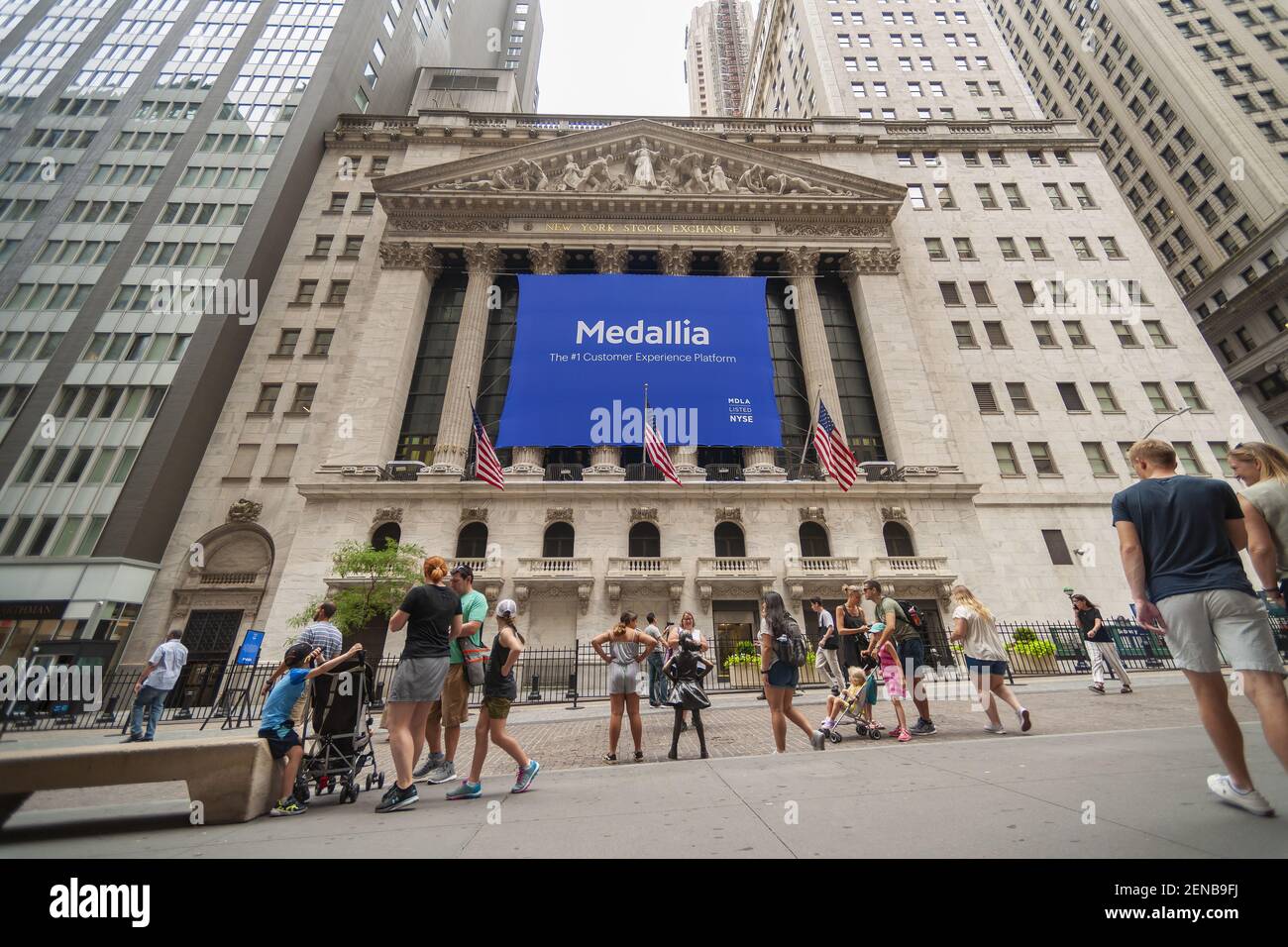 The New York Stock Exchange in Lower Manhattan in New York on Friday ...