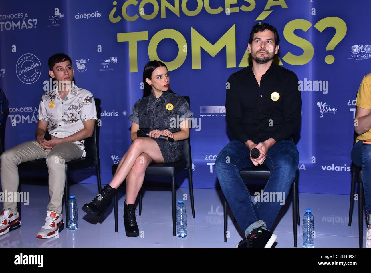 MEXICO CITY, MEXICO- JULY 17: (l-R) Hoze Melendez, Marcela Guirado ...