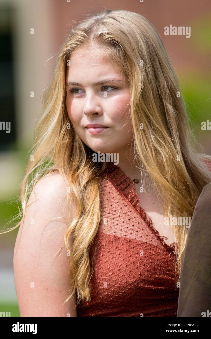 Princess Amalia during the annual summer photo session of 2019 a?t Huis ...