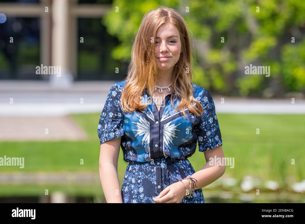 Princess Alexia during the annual summer photo session of 2019 a?t Huis ...