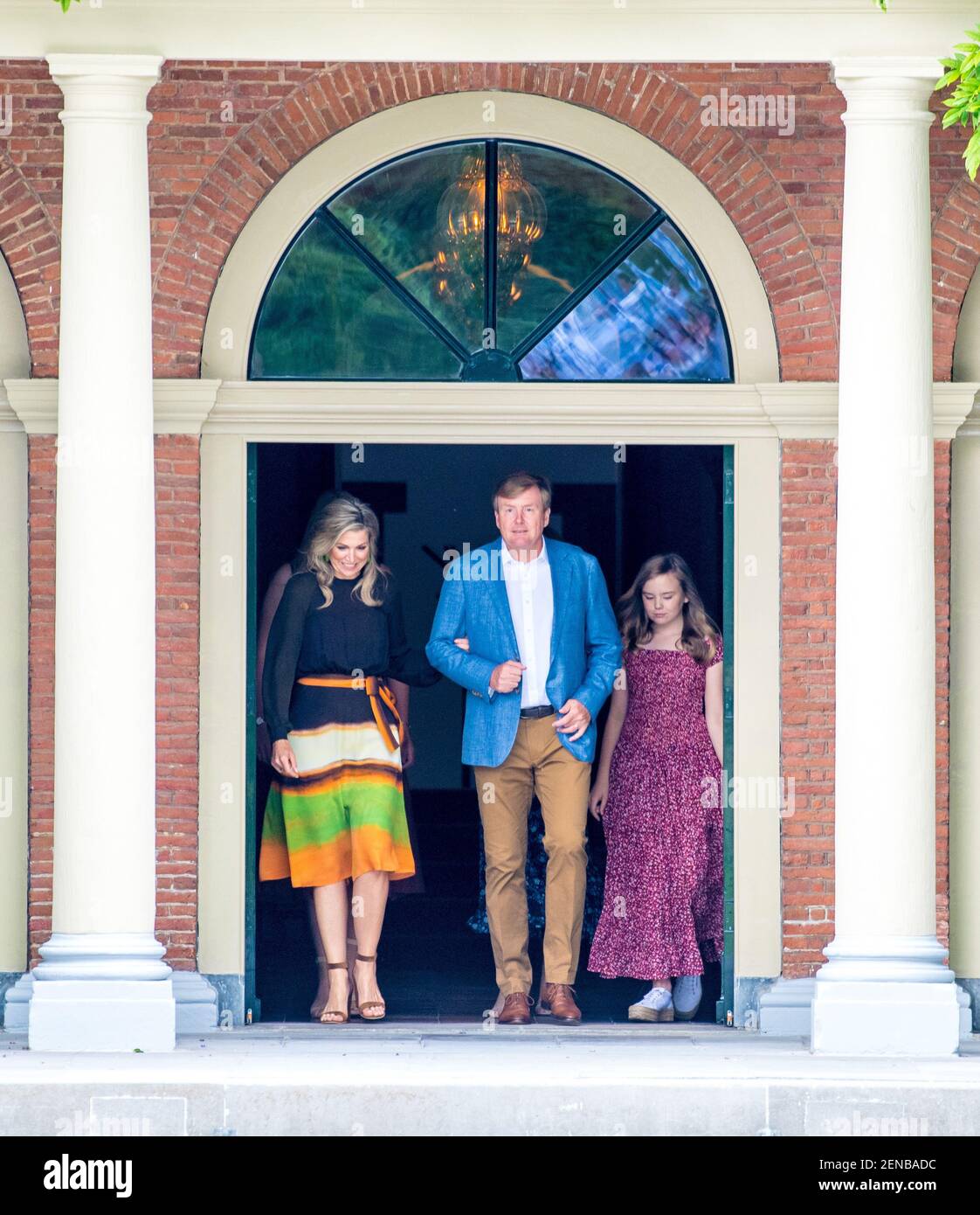 King Willem-Alexander and Queen Maxima with Princess Ariane during the ...