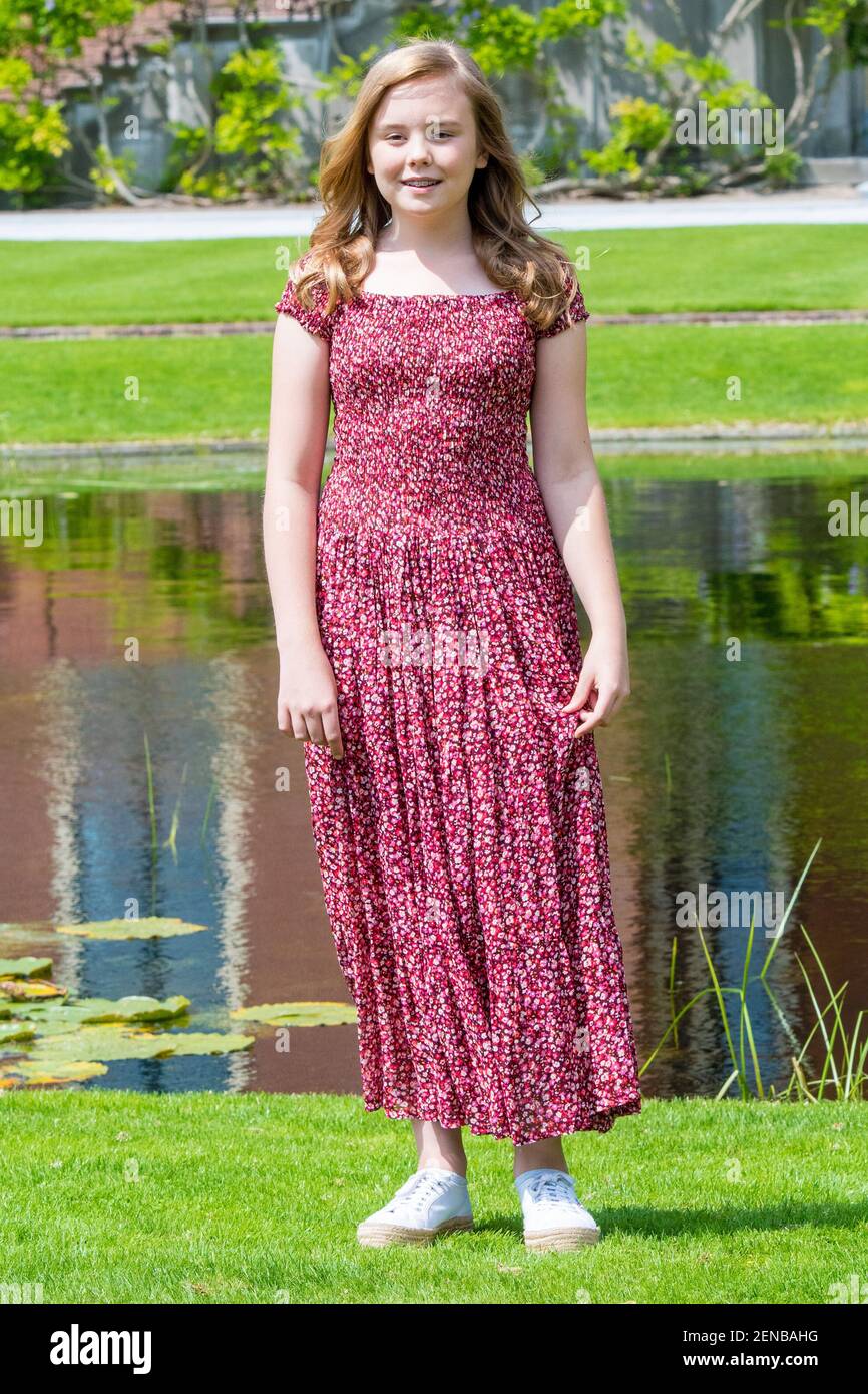Princess Ariane during the annual summer photo session of 2019 a?t Huis ...