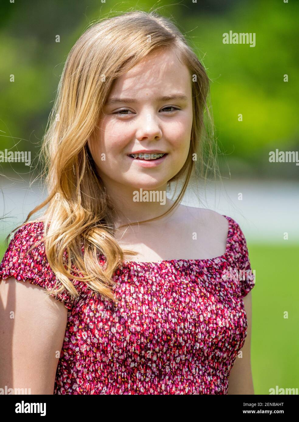 Princess Ariane during the annual summer photo session of 2019 a?t Huis ...